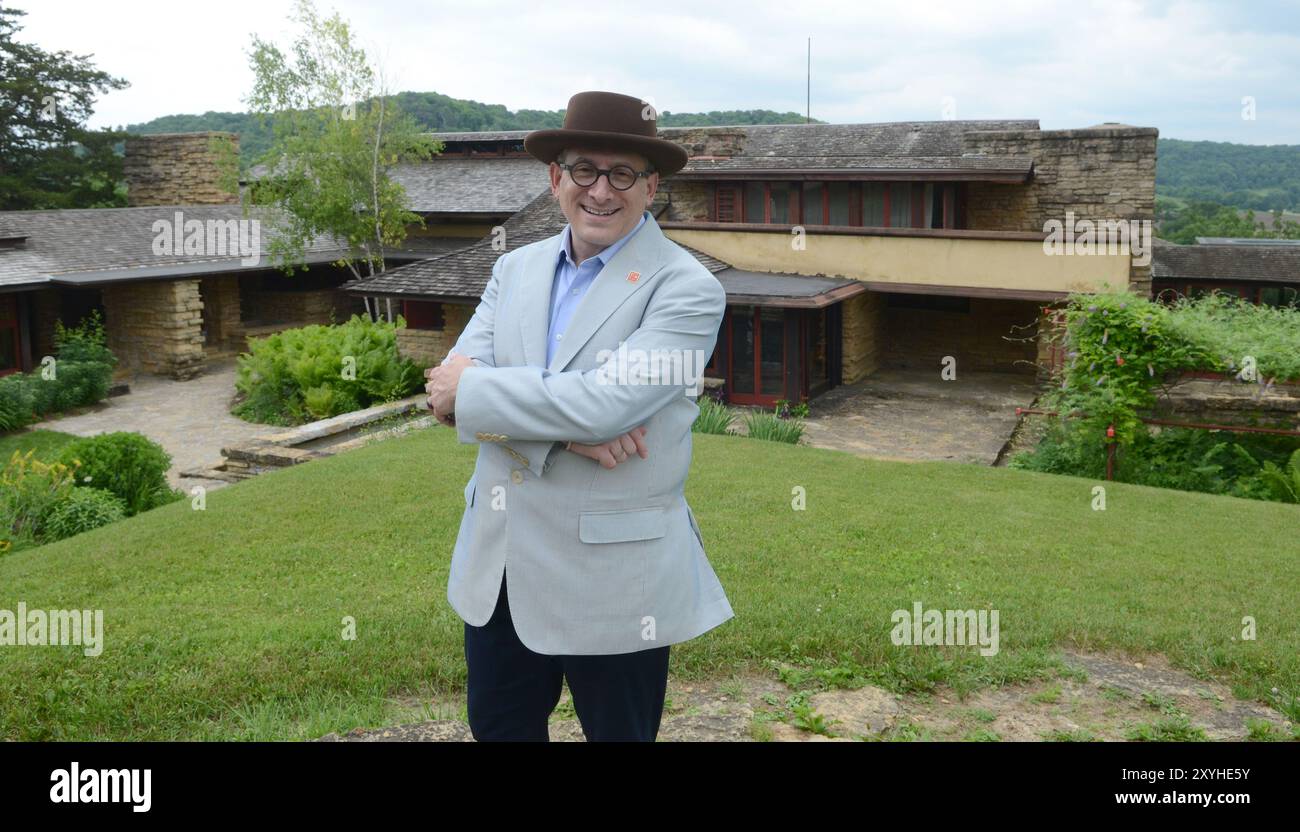Frank lloyd wright's taliesin wisconsin hi-res stock photography and ...