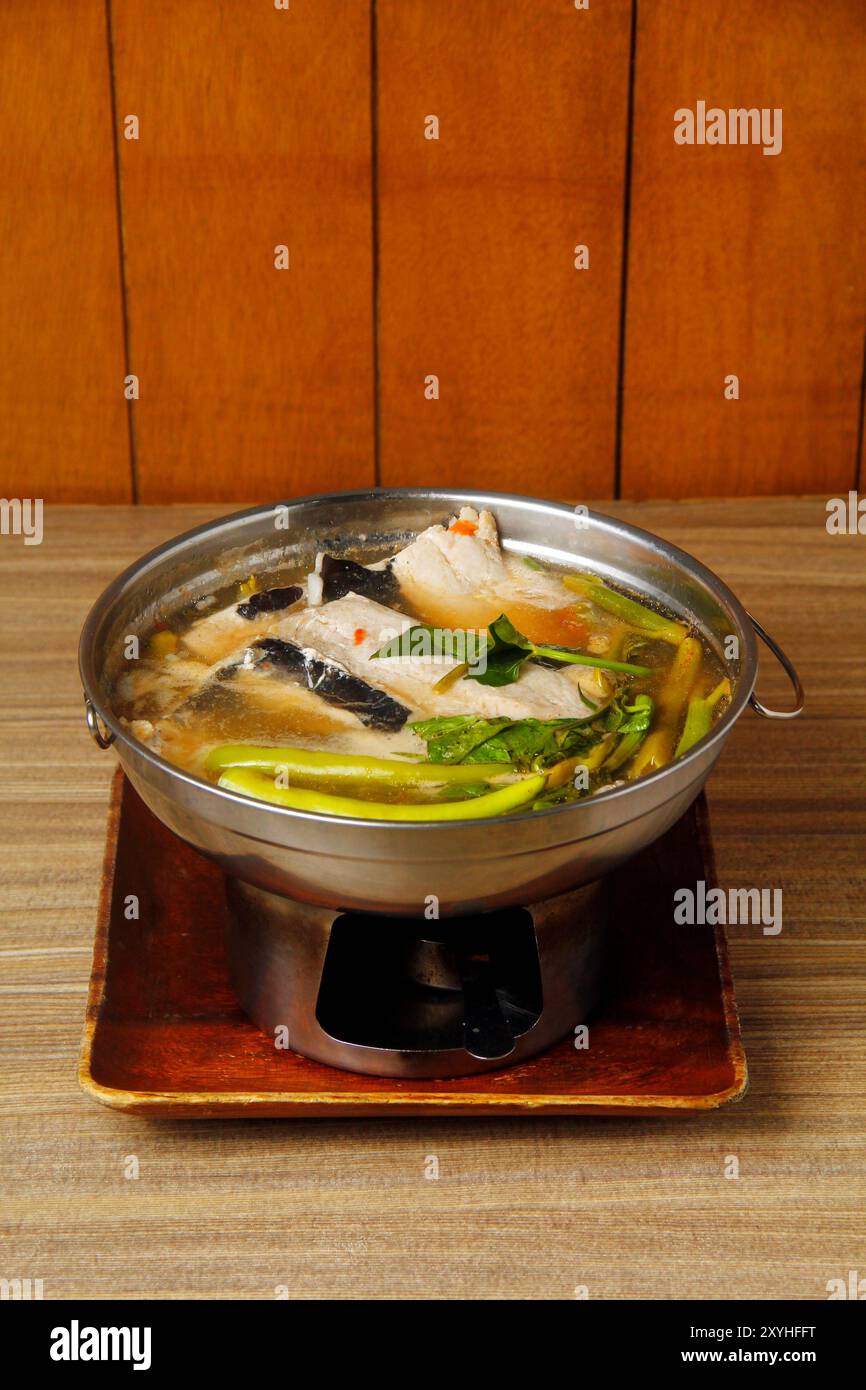 Photo of freshly cooked Filipino food called Sinigang na Bangus or ...