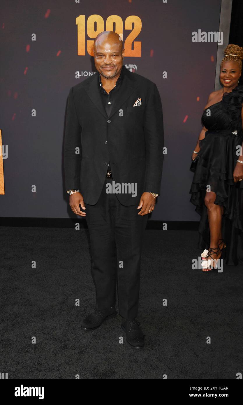 LOS ANGELES, CALIFORNIA - AUGUST 27: Michael Beasley attends the "1992 ...