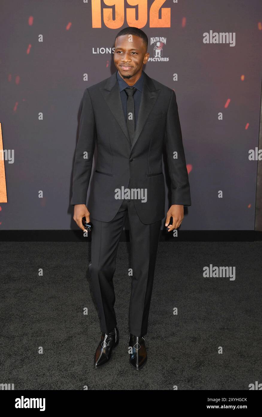 LOS ANGELES, CALIFORNIA - AUGUST 27: Christopher Ammanuel attends the ...