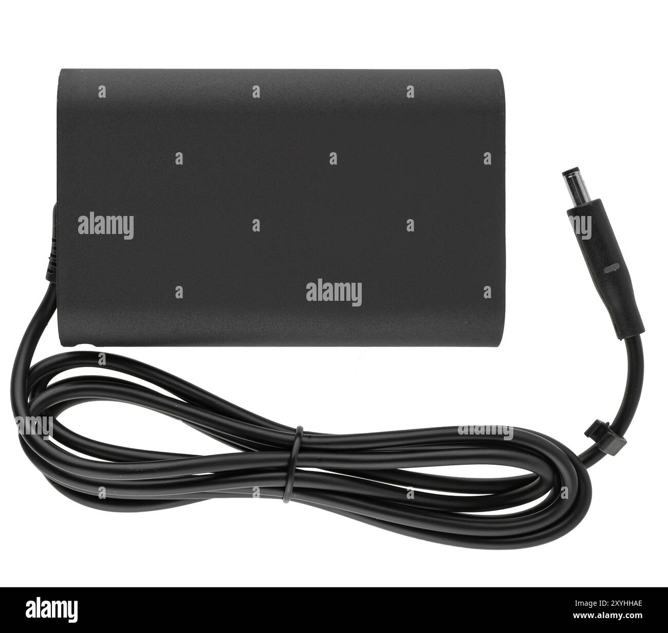 Laptop power adapter, on white background in insulation Stock Photo - Alamy
