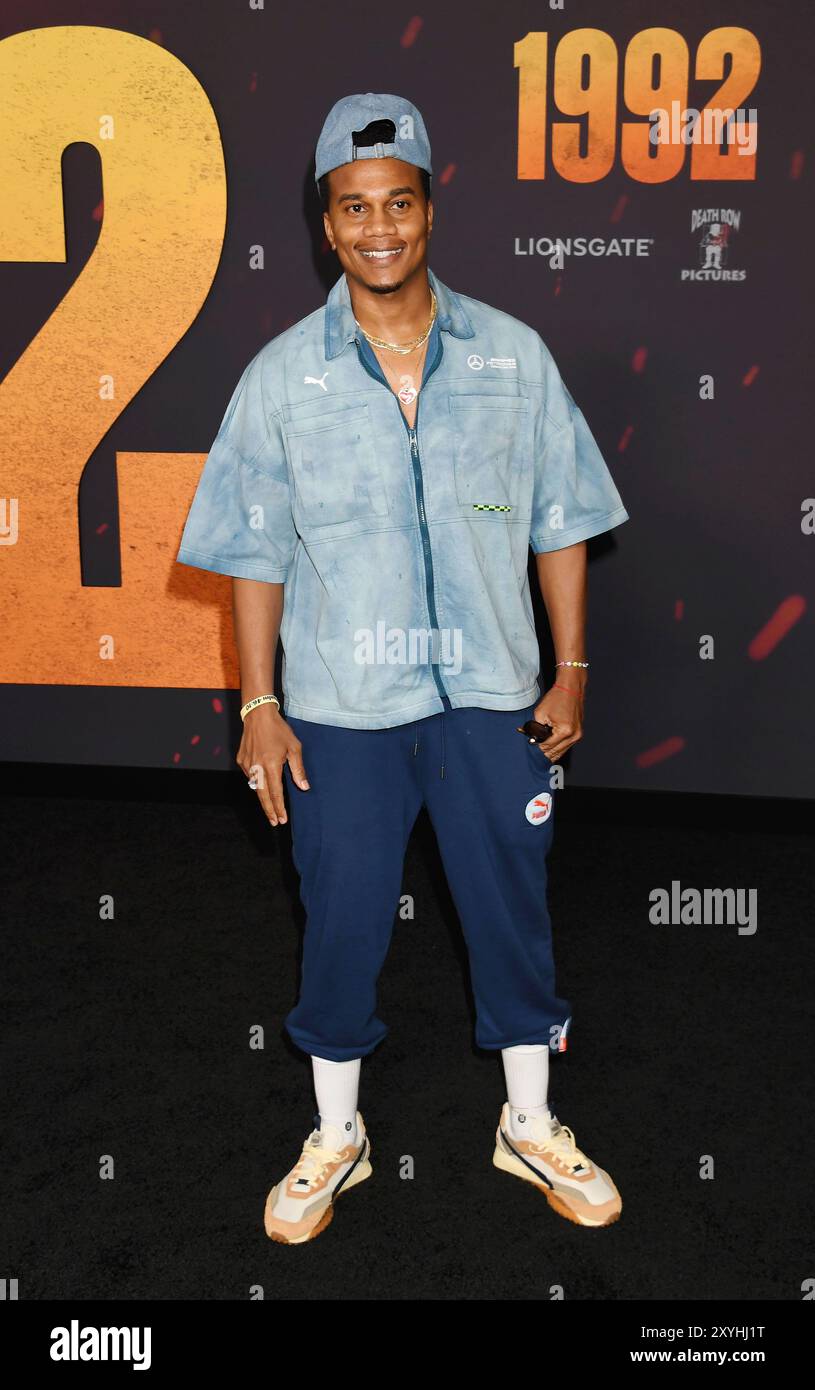 LOS ANGELES, CALIFORNIA - AUGUST 27: Cory Hardrict attends the "1992 ...