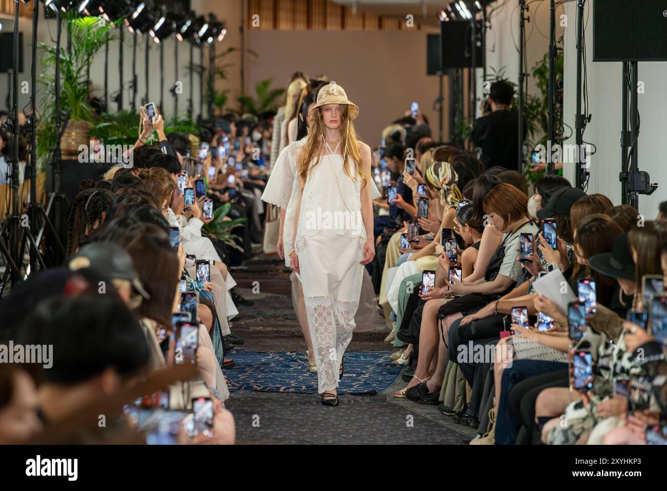 Tokyo, Japan. 29th Aug, 2024. Fashion runway model, August 29, 2024 ...