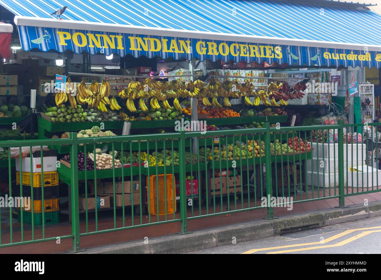 Ponni Indian Groceries store which sells fresh fruit at Little India ...