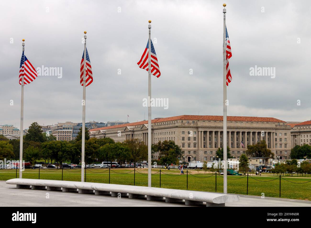 Hoover flags hi-res stock photography and images - Alamy