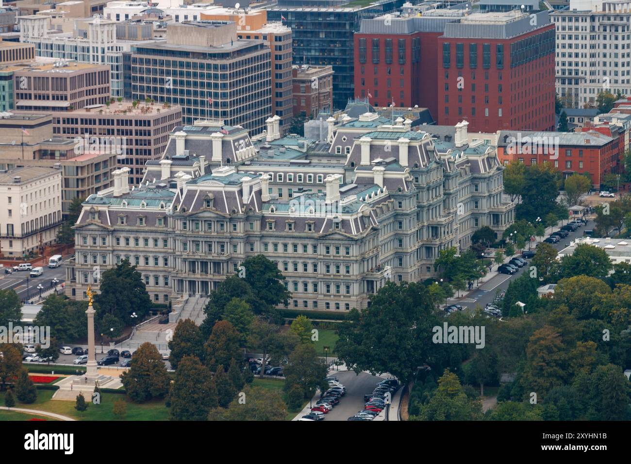 The Eisenhower Executive Office Building in Washington DC, USA Stock ...