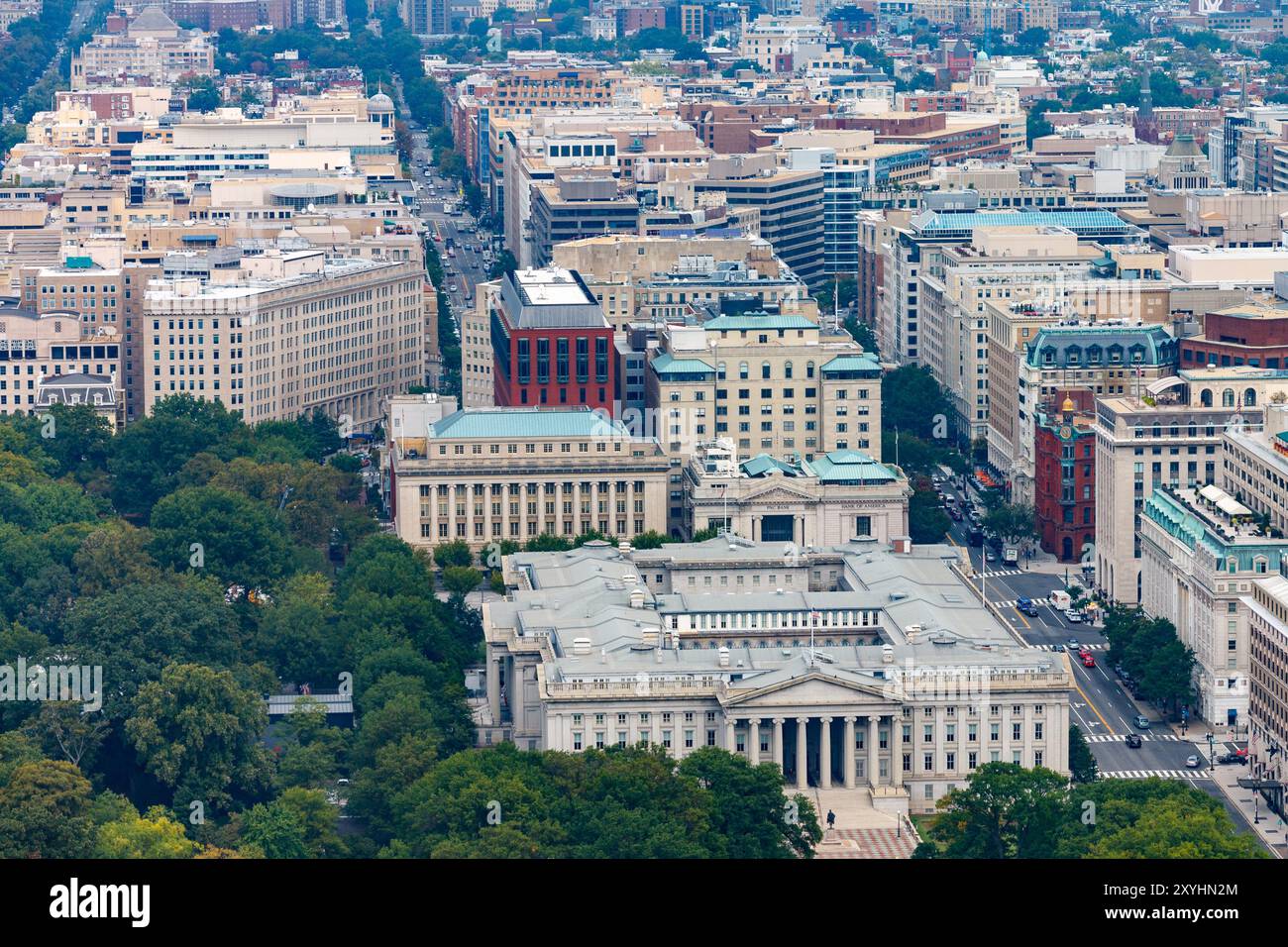 The US Treasure Buildings in Washington DC, USA Stock Photo - Alamy