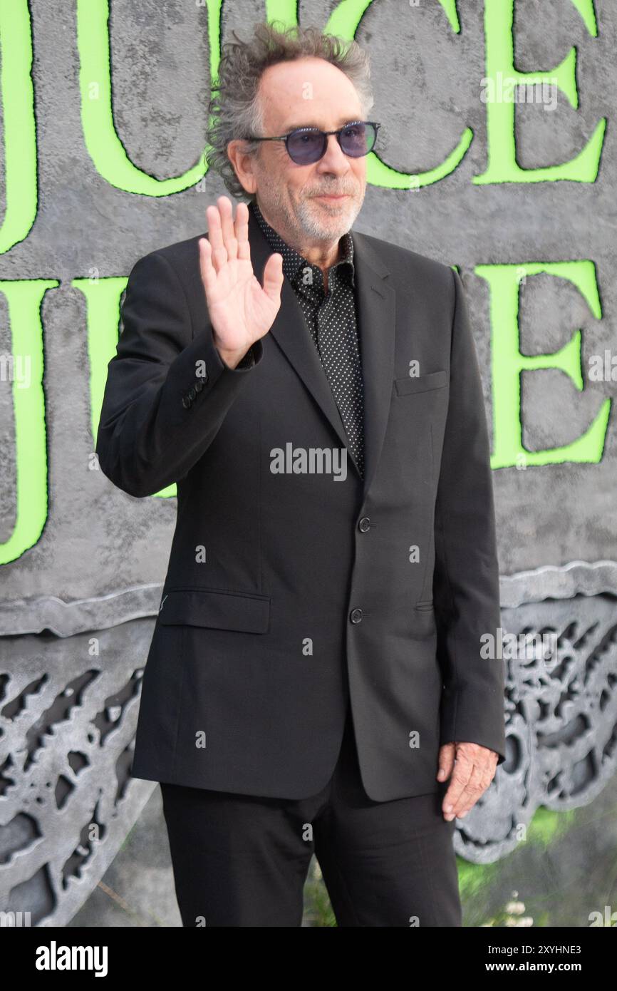 London, UK. 29 Aug, 2024. Pictured: Director Tim Burton attends The UK ...