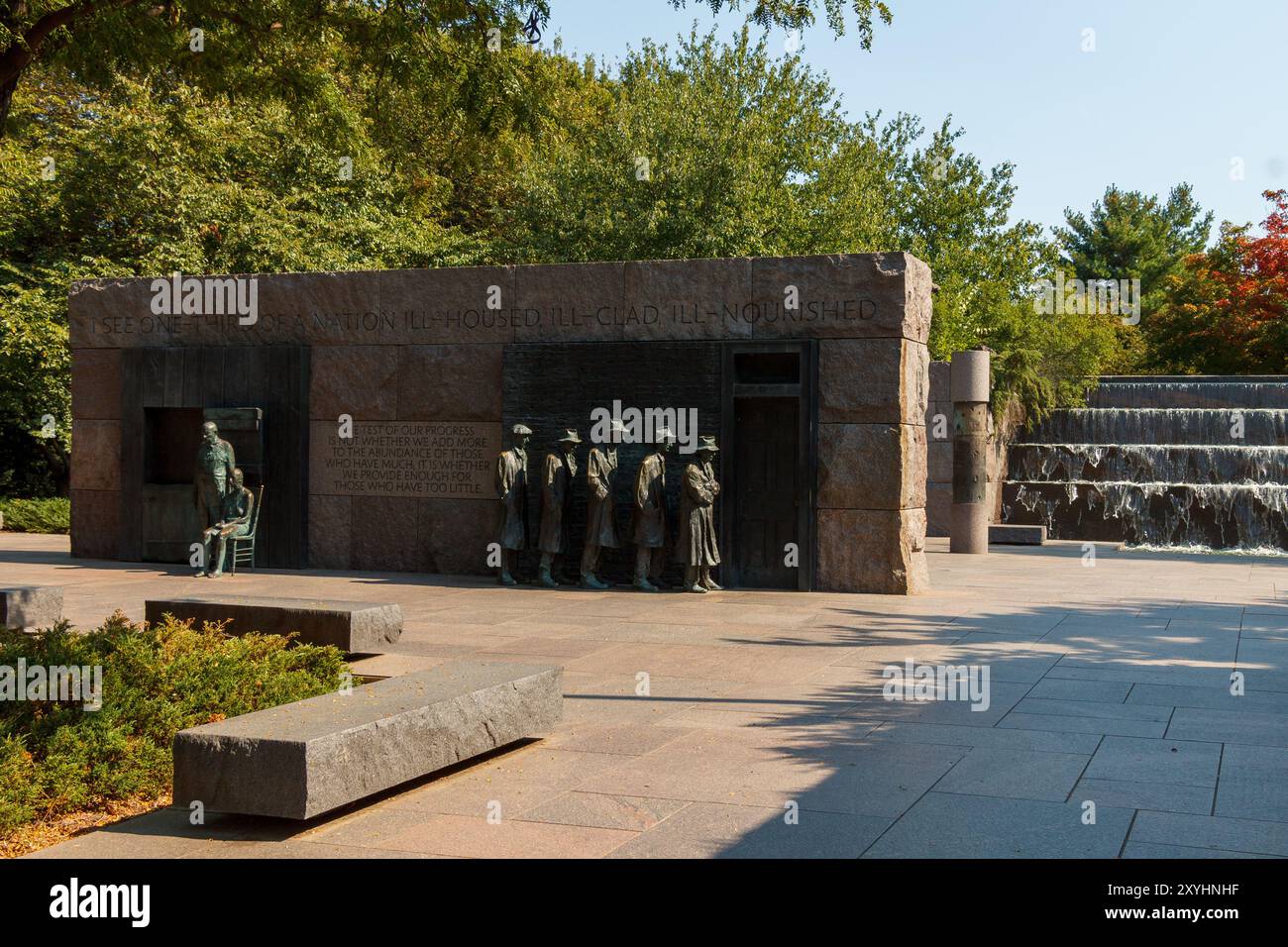 The Franklin Delano Roosevelt Memorial in Washington DC, USA Stock Photo - Alamy