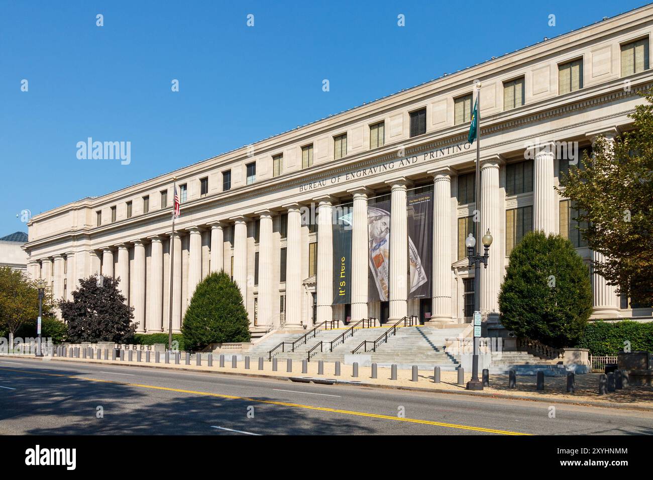 Washington dc engraving building hi-res stock photography and images ...