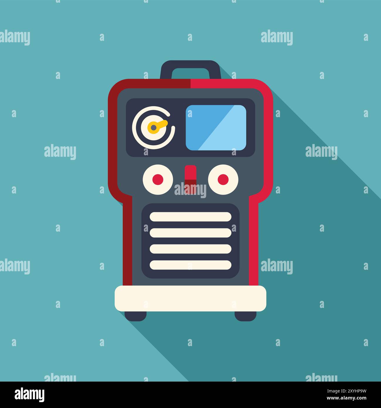 Inverter welding machine with digital display for setting welding ...