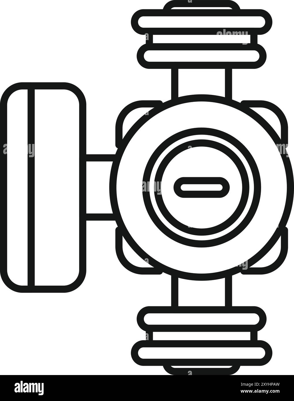 Water irrigation system in farming Cut Out Stock Images & Pictures - Alamy