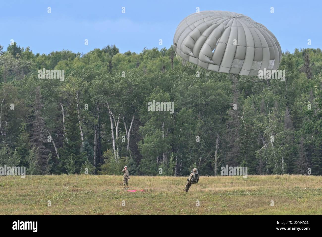 A Spartan paratrooper from the 2nd Infantry Brigade Combat Team ...