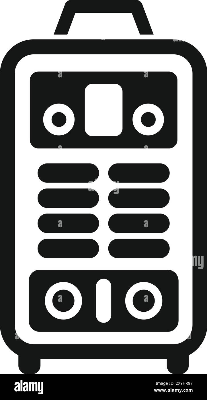 Inverter welding machine with control panel is a device used for ...