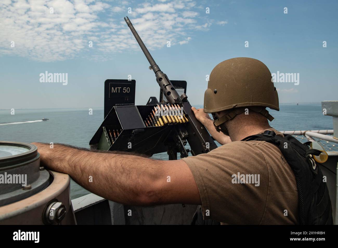 NORFOLK, Va. (August 29, 2024) Aviation Ordnanceman 3rd Class Emanuel ...