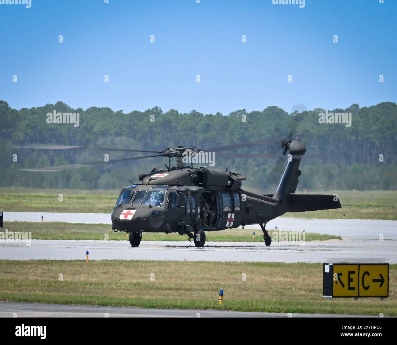 A U.S. Army UH-60 Blackhawk, assigned to the 110th Aviation Brigade ...