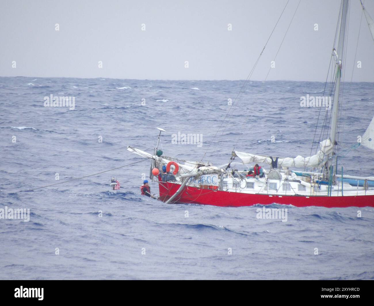A small boat crew assigned to the Arleigh Bruke-class guided-missile ...