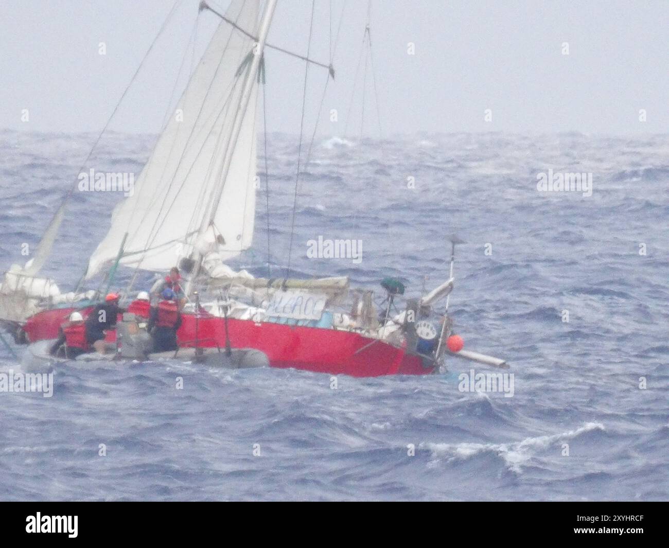 A small boat crew assigned to the Arleigh Bruke-class guided-missile ...
