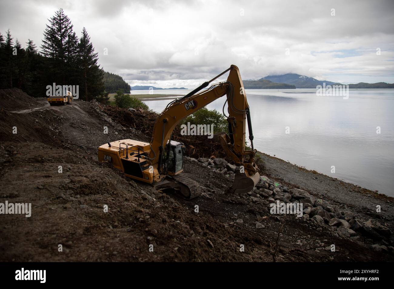 Shepard point oil spill response site hi-res stock photography and ...