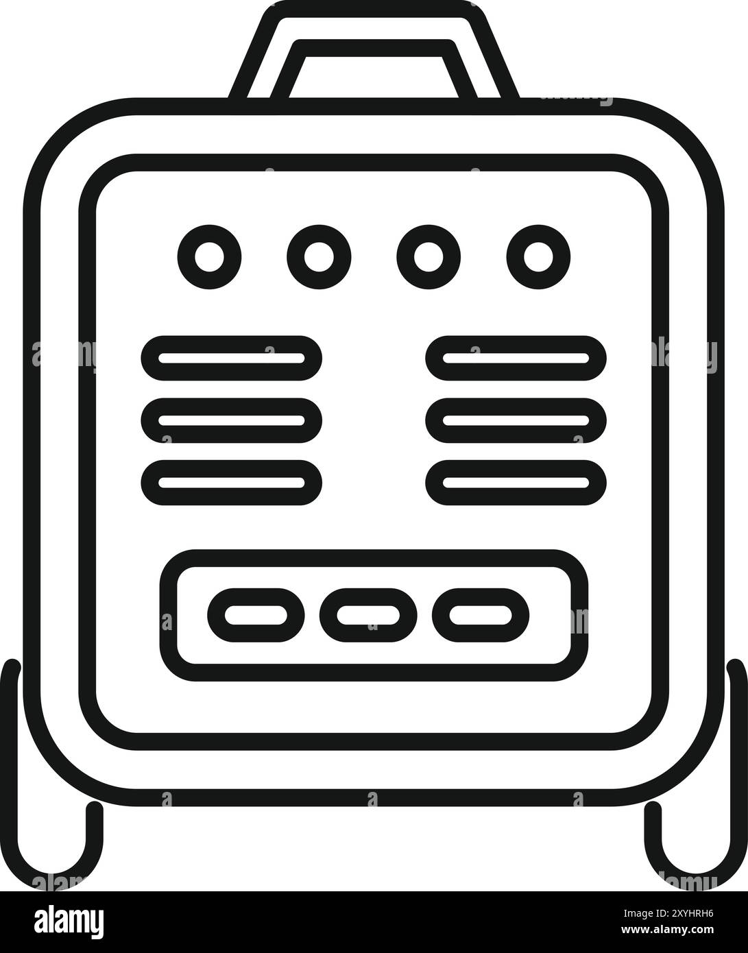 Electricity energy infographic Black and White Stock Photos & Images ...