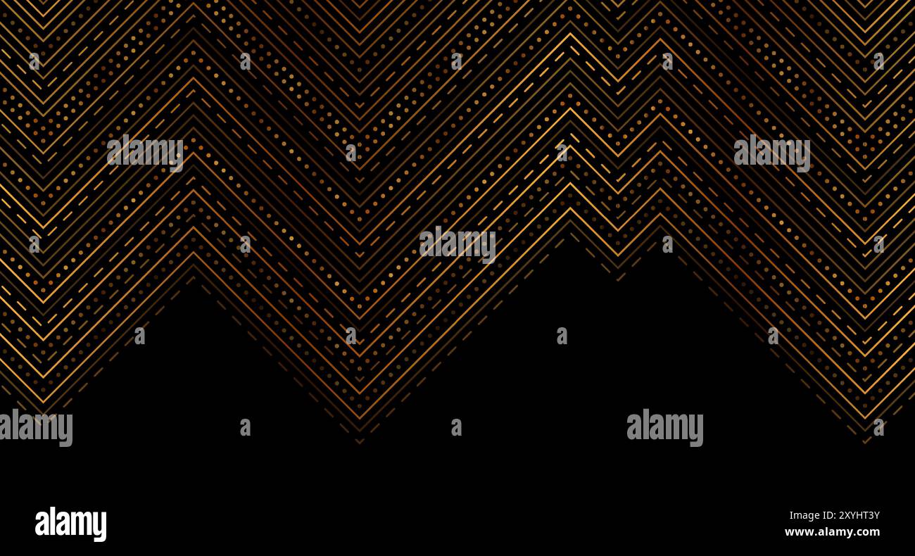 Gold curve arrow vector vectors hi-res stock photography and images - Alamy