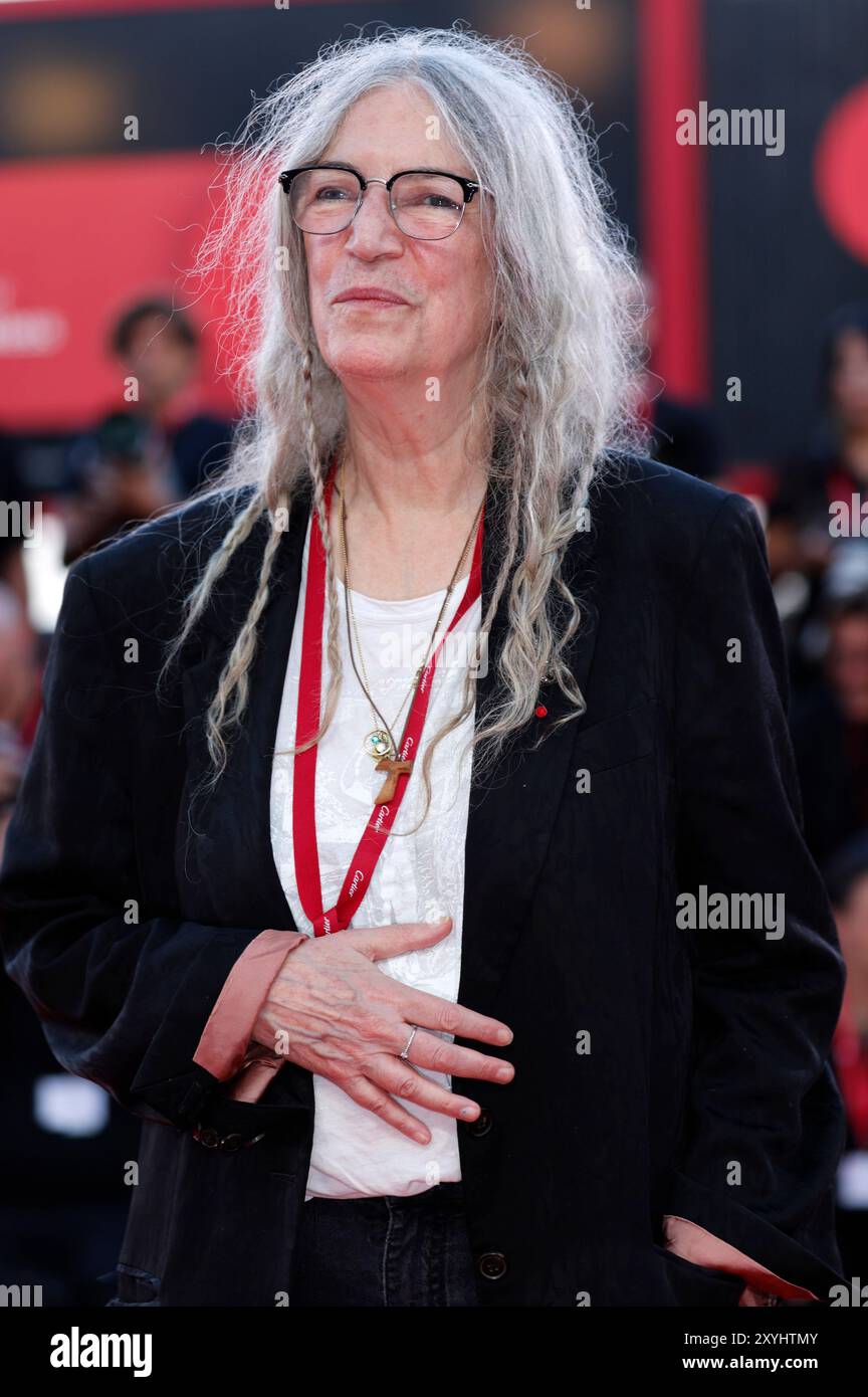 Patti Smith bei der Premiere des Kinofilms 'Maria' auf der Biennale di ...
