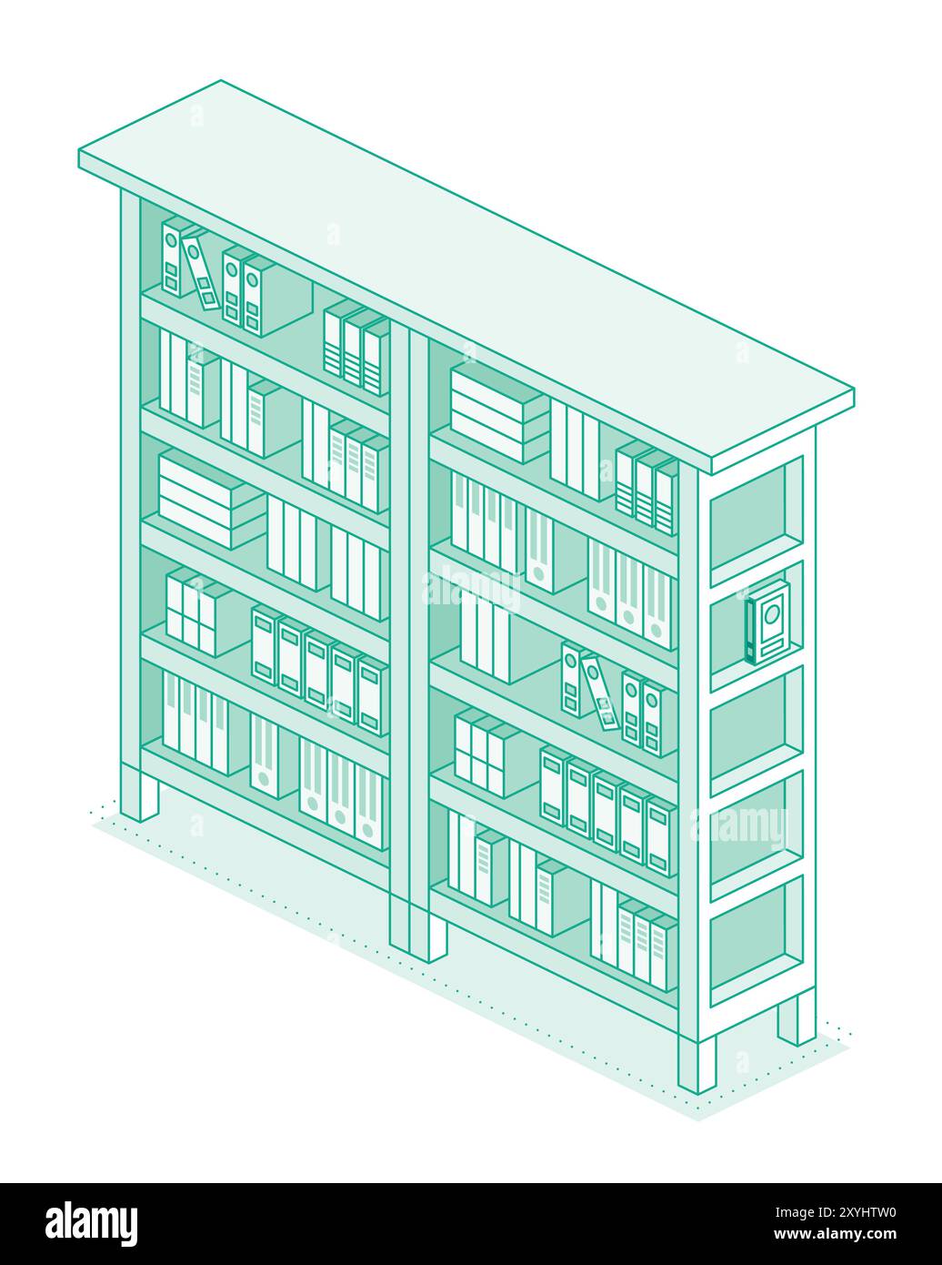 Home library detail Stock Vector Images - Alamy