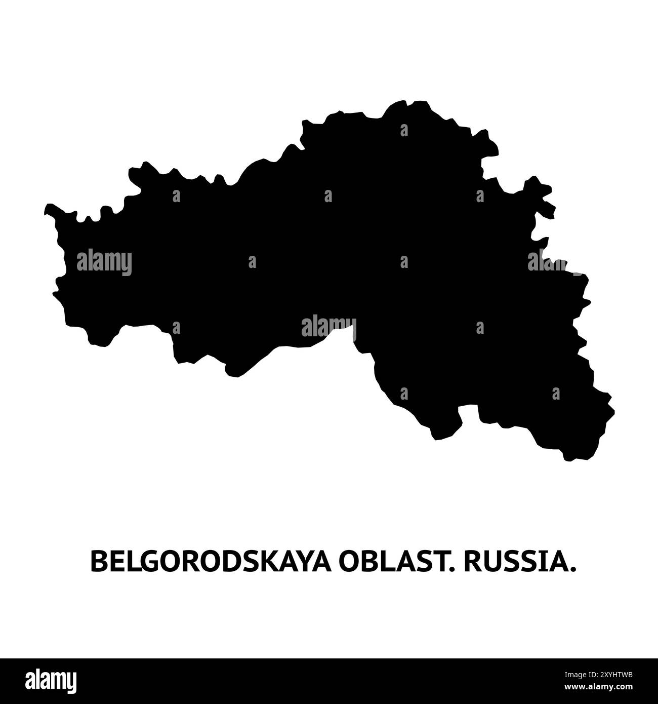 Belgorod vector map Stock Vector Images - Alamy