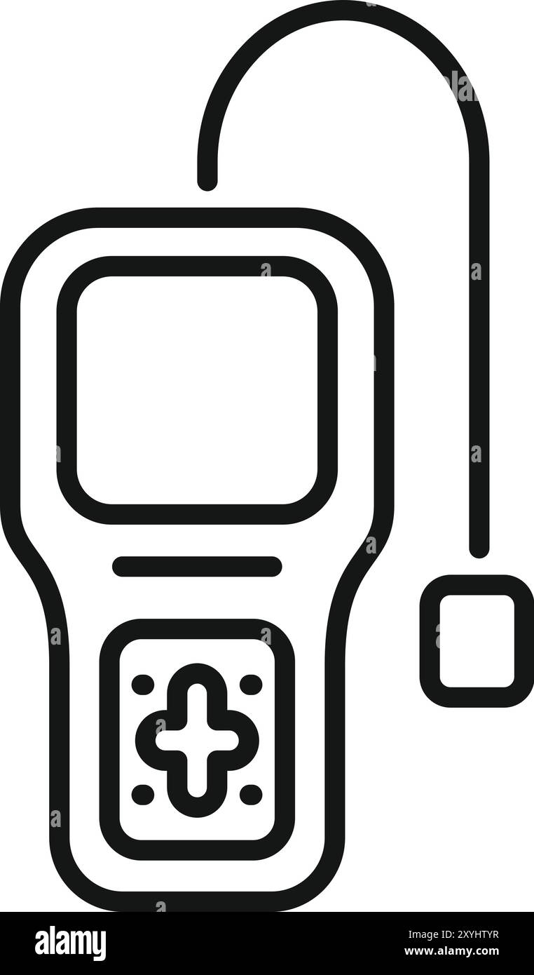 Medical scanner device with cable for innovative healthcare solutions ...