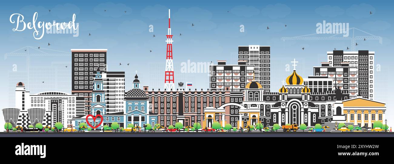 Old russian buildings Stock Vector Images - Alamy