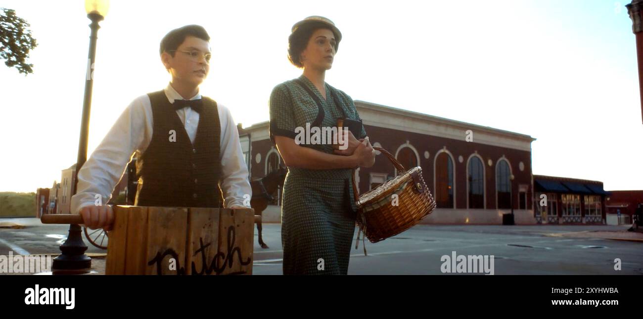 USA. Tommy Ragen and Amanda Righetti in Reagan ((c) ShowBiz Direct ...