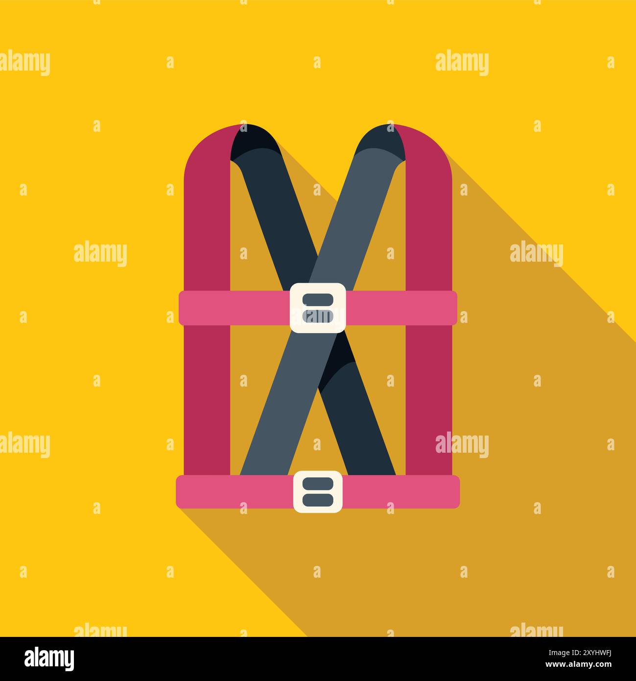 Fall prevention harness Stock Vector Images - Alamy
