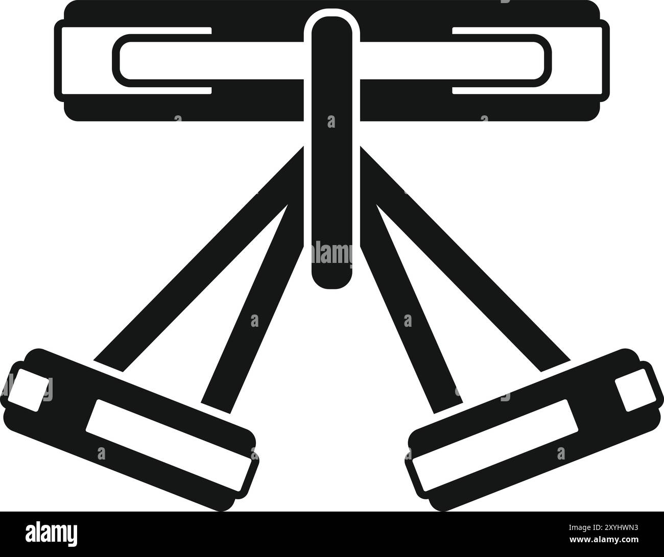 Black man trx exercise Black and White Stock Photos & Images - Alamy
