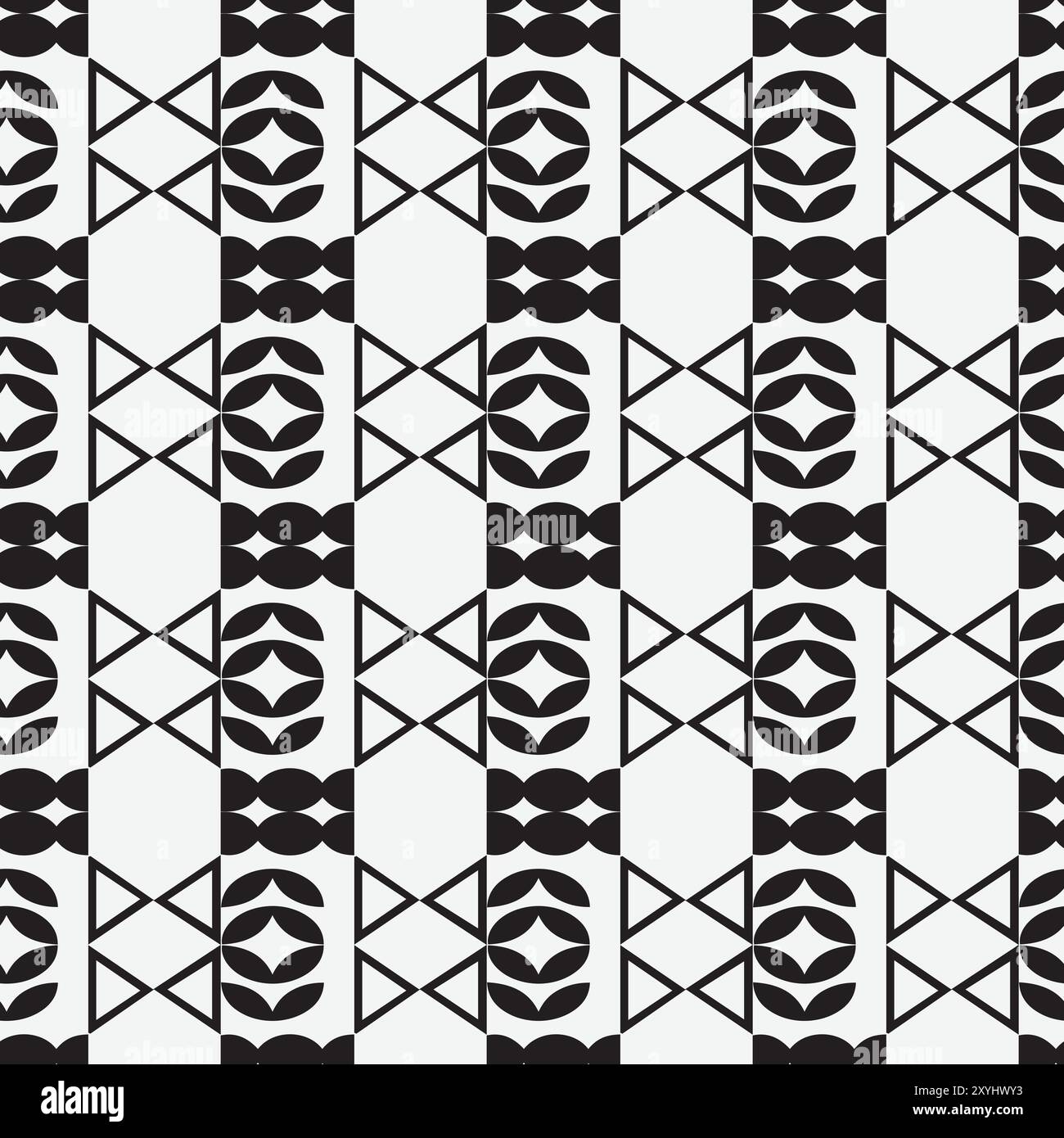 Retro geometry Black and White Stock Photos & Images - Alamy