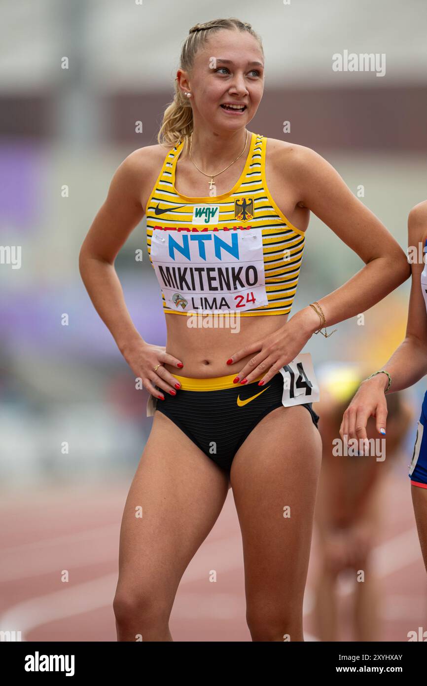 Vanessa MIKITENKO (SSC Hanau-Rodenbach), GERMANY, 3000 Meters Women PER, Leichtathletik ...