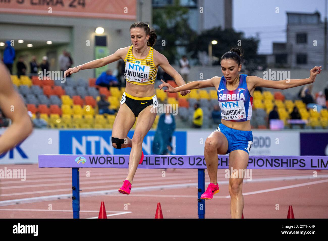 Jule LINDNER (LG Bamberg), GERMANY, 3000m Steeple Chase Women PER, Leichtathletik, Athletics ...
