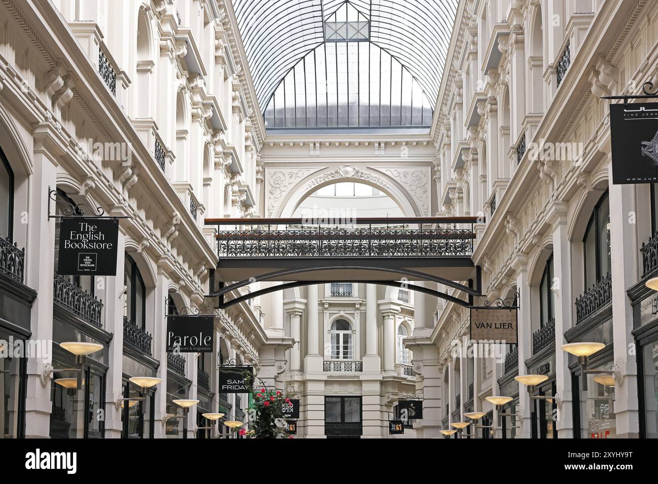 De Passage, neo-Renaissance building, now a shopping centre, The Hague ...