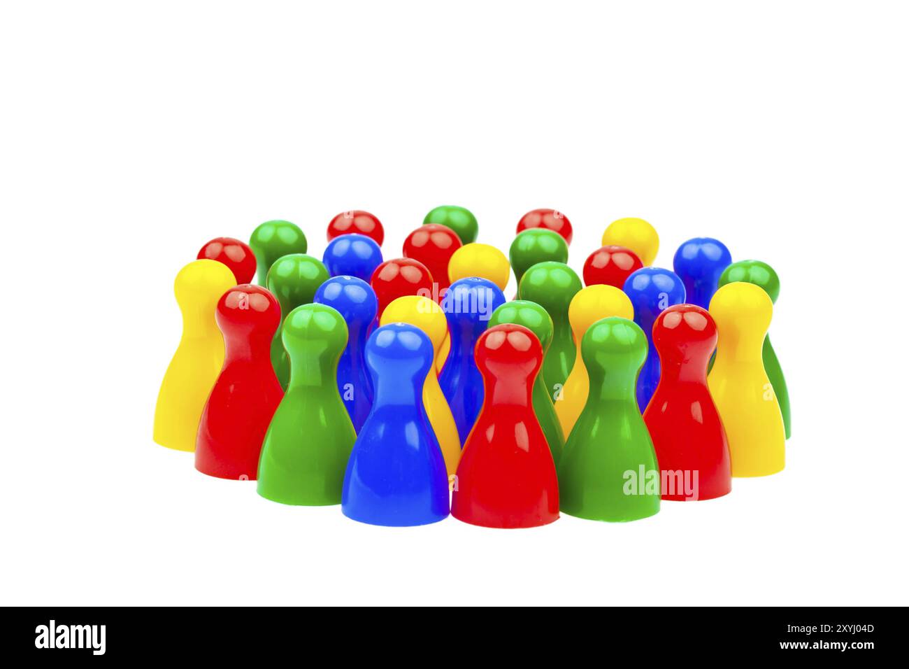 Integration through togetherness in society. Equal rights and harmony ...