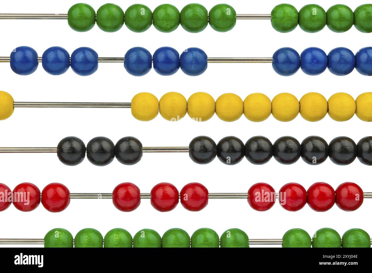 Abacus with colourful beads, symbolic photo for finance, calculation ...