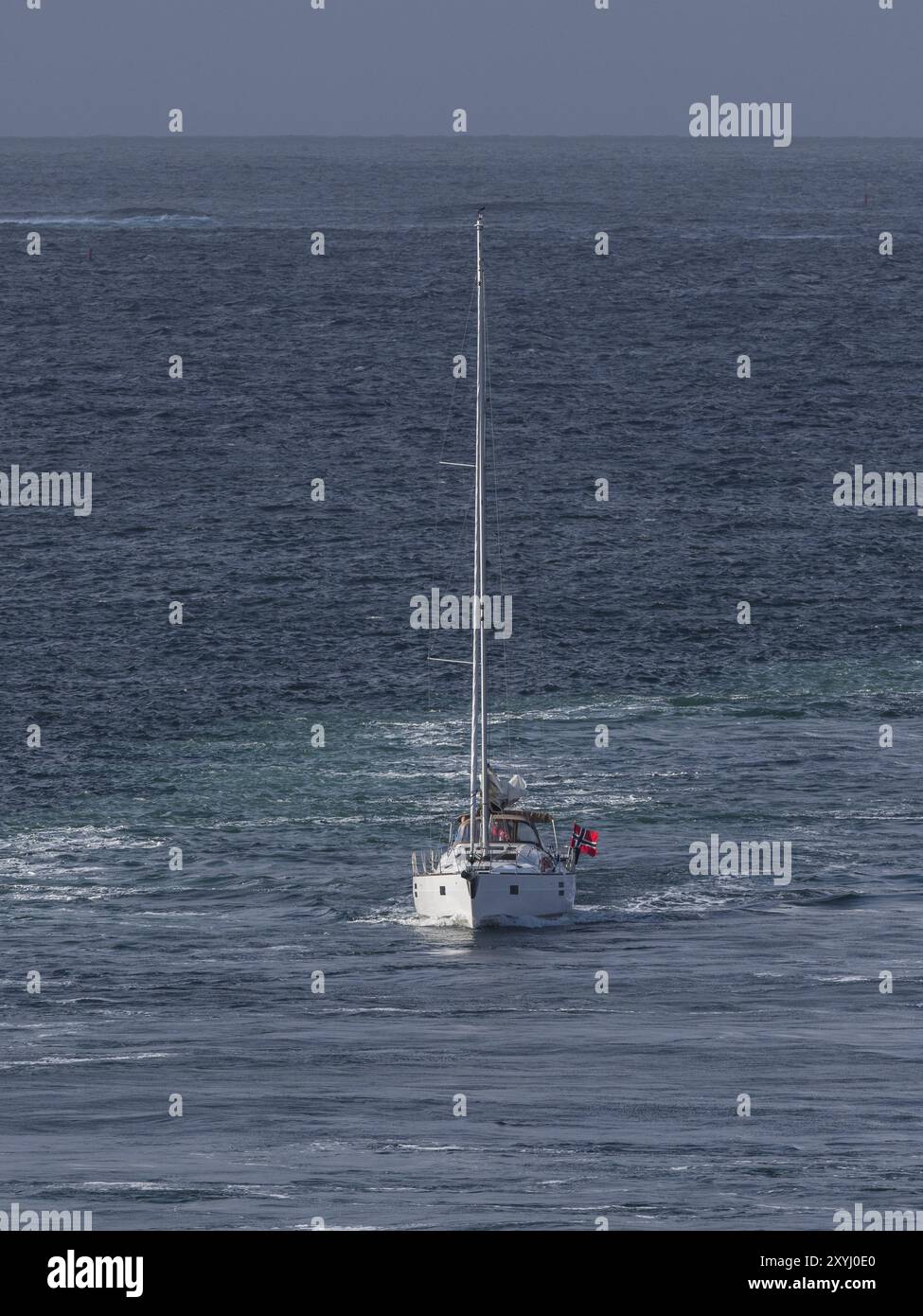 Sailboat off north coast hi-res stock photography and images - Alamy