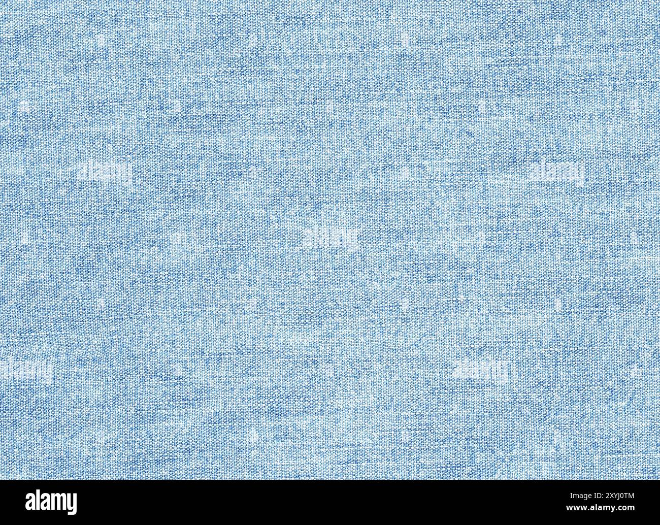 Stone washed light blue denim fabric texture background Stock Photo - Alamy