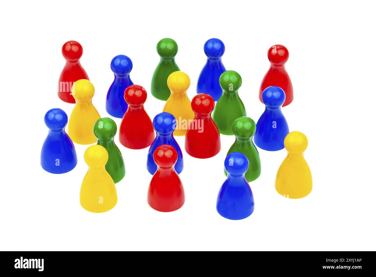 Teams in team colours Cut Out Stock Images & Pictures - Alamy