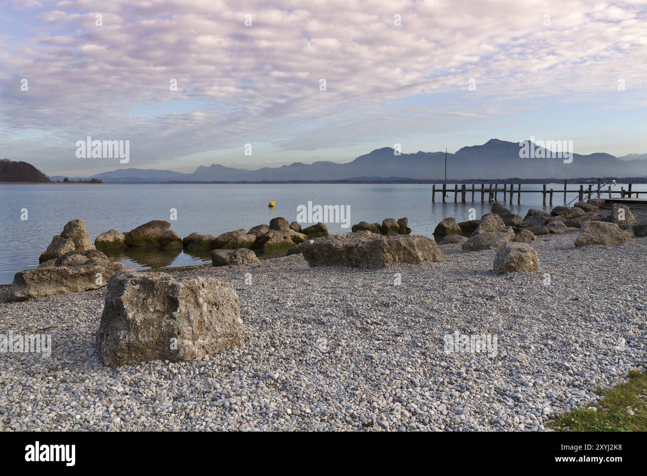Autumn at Lake Chiemsee, Bavaria Stock Photo - Alamy