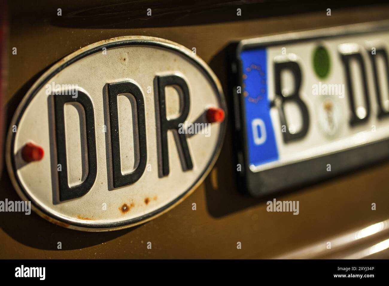 Ddr plate hi-res stock photography and images - Alamy
