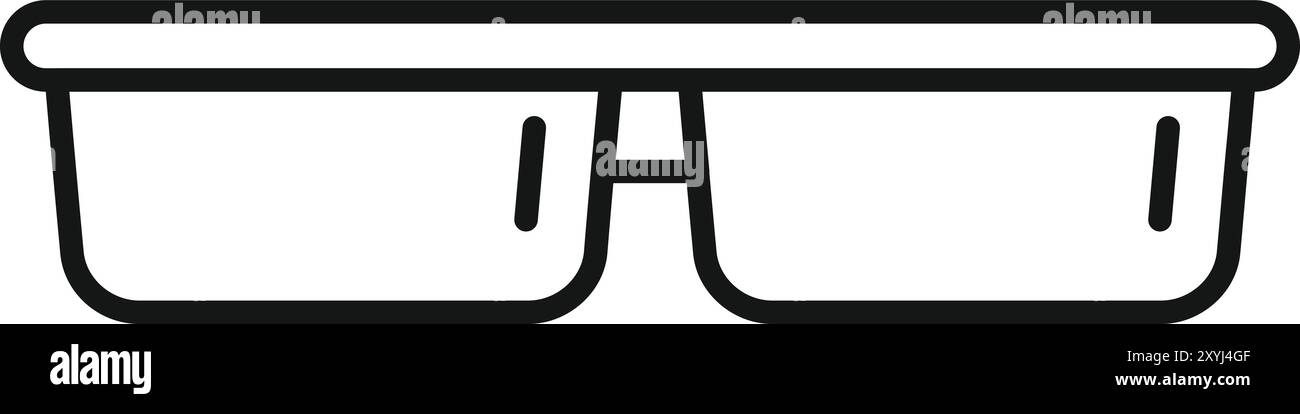Protecting eyes from sun Stock Vector Images - Alamy