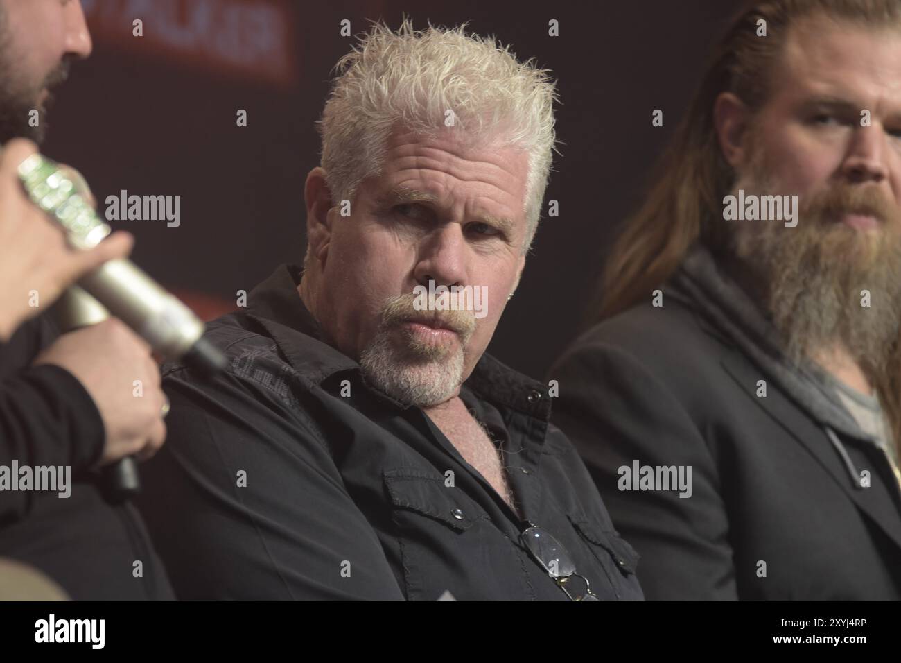 MANNHEIM, GERMANY, MARCH 17: (L to R) Actors, and (The Walking Dead ...