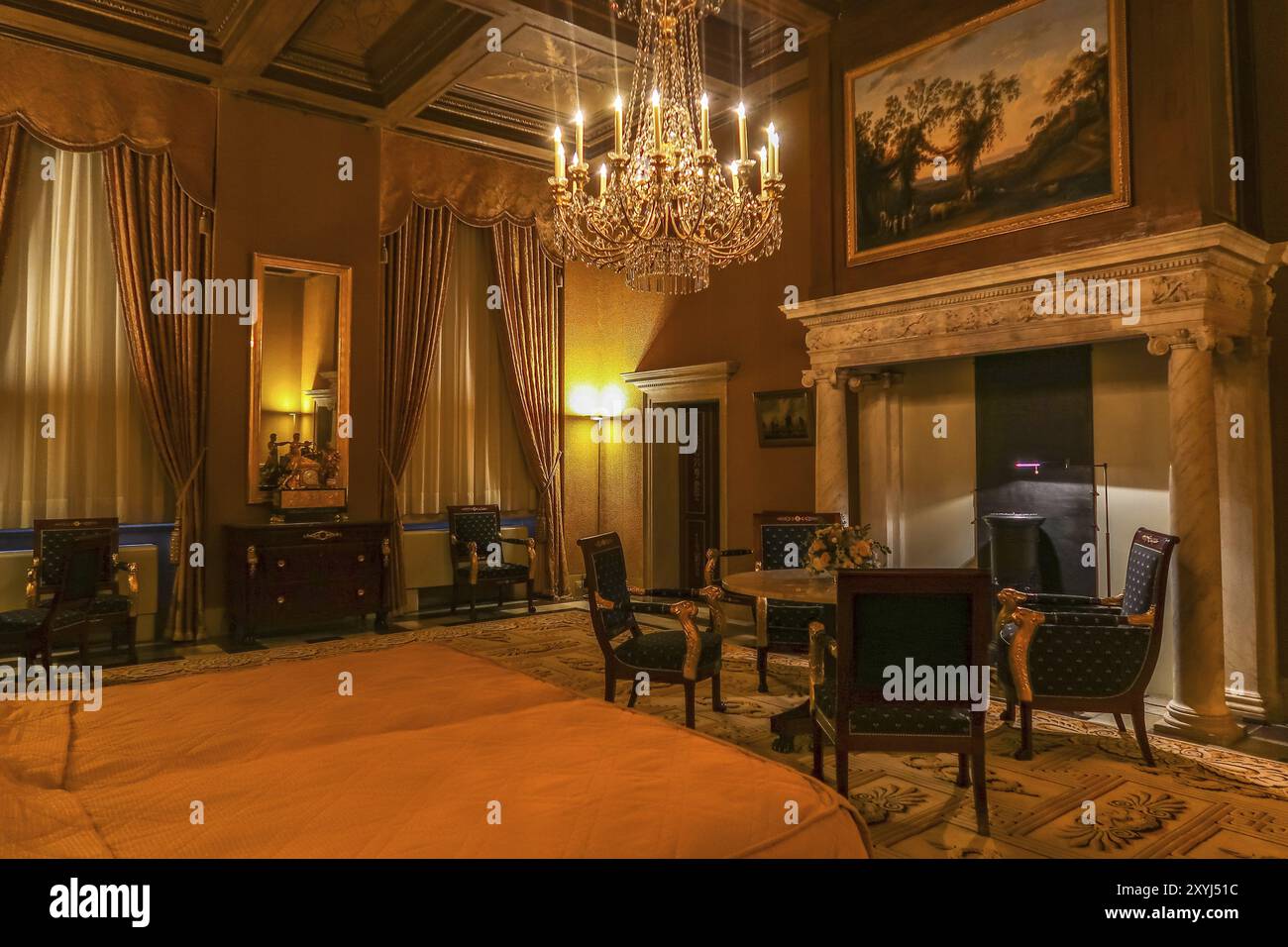 Amsterdam, Netherlands. September 2022. The interior of the various ...