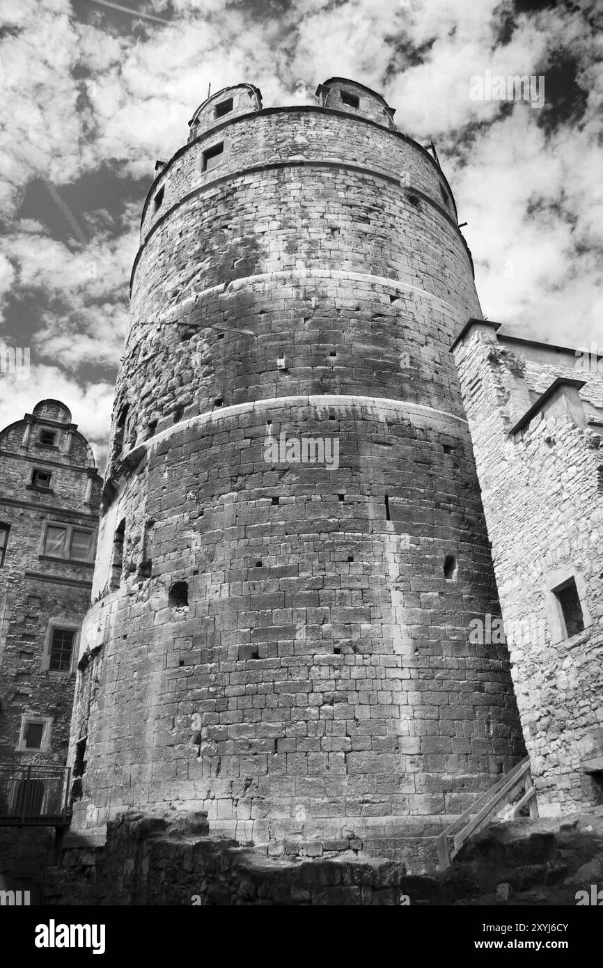 Historic castle stands Black and White Stock Photos & Images - Alamy