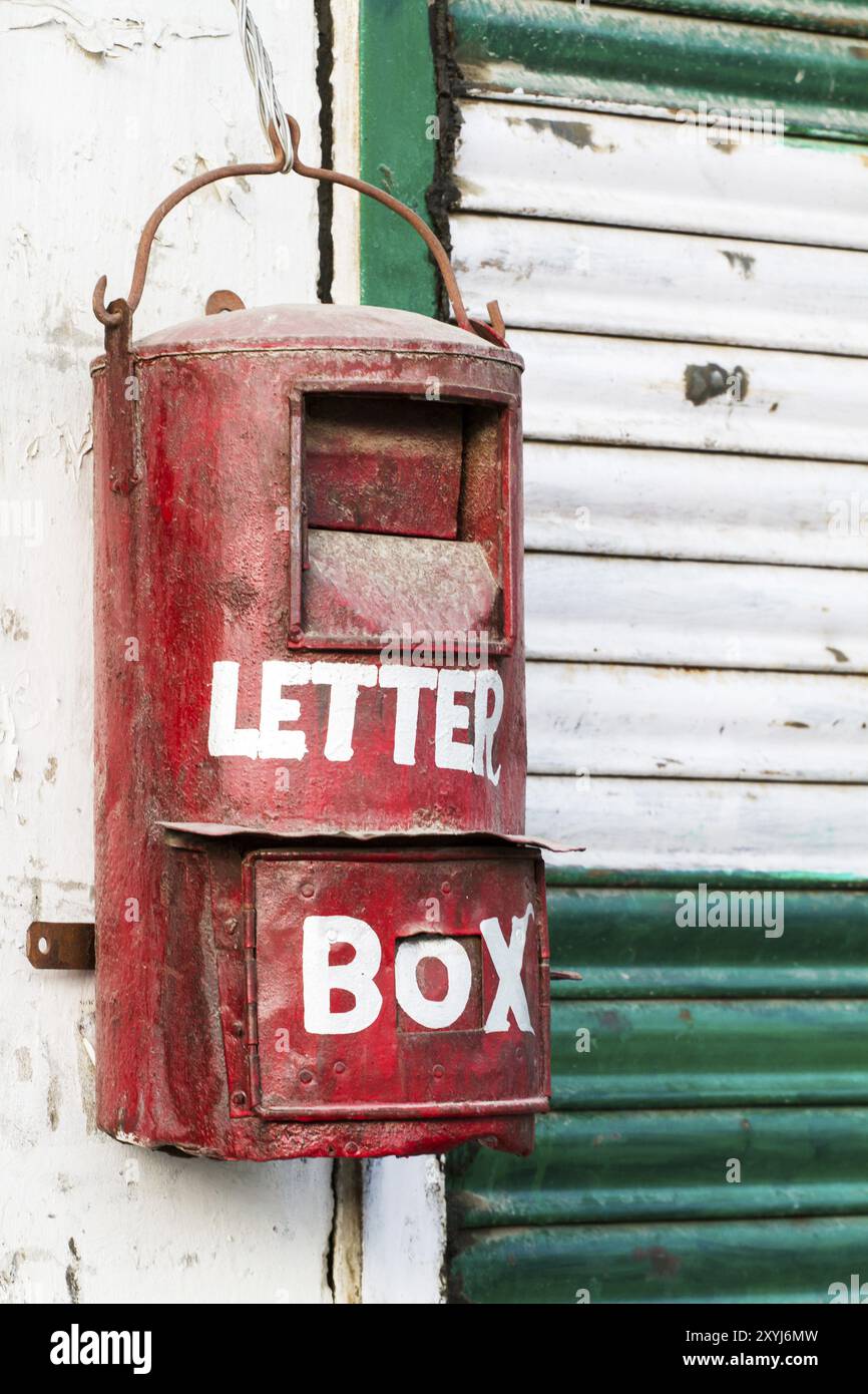 Old letterbox in Ladakh, India, Asia Stock Photo - Alamy