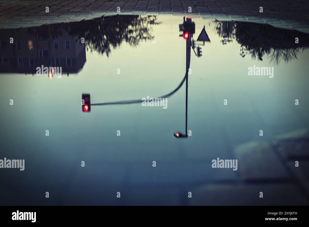 Close up shot puddle water hi-res stock photography and images - Alamy